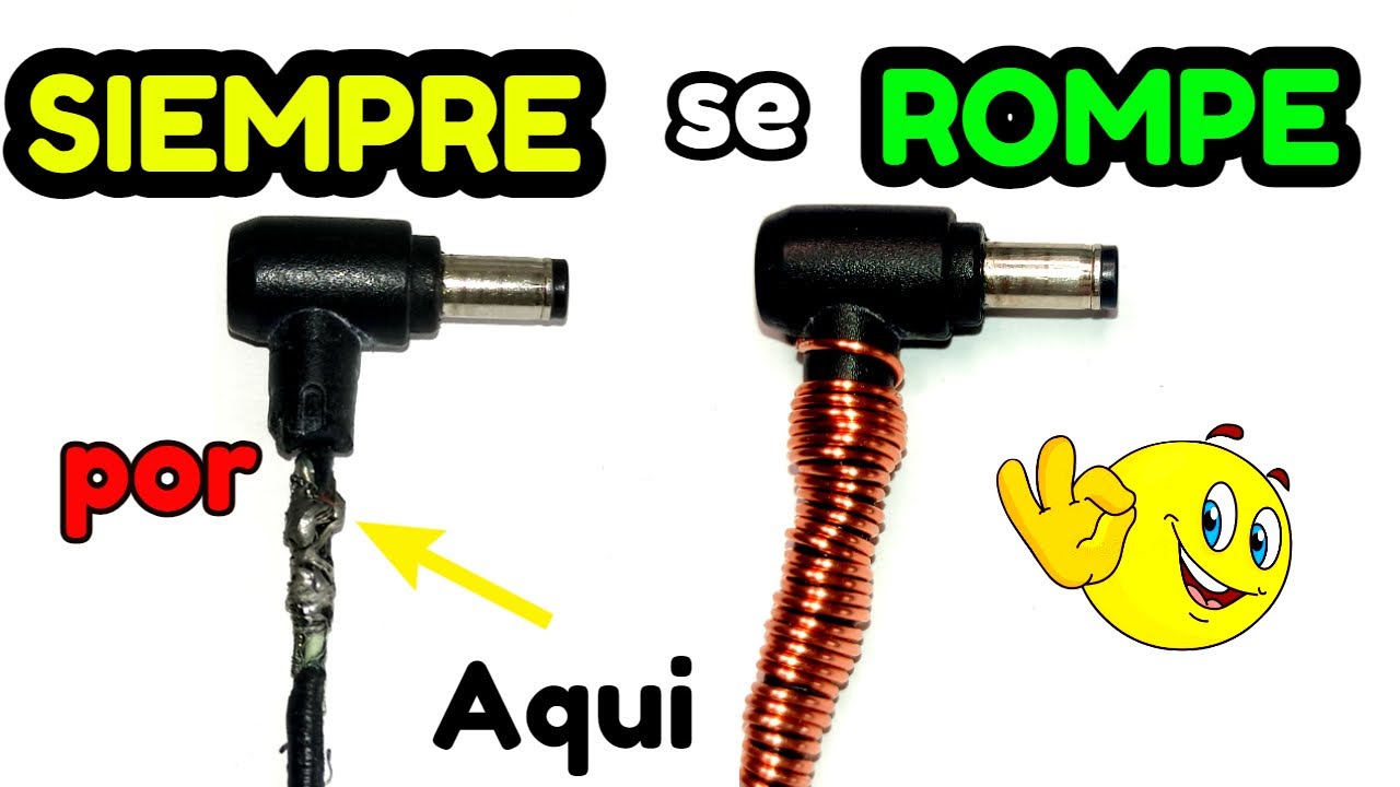 🔴¡Sorprendente SOLUCION! REPARAR un cable ROTO en el sitio más ...