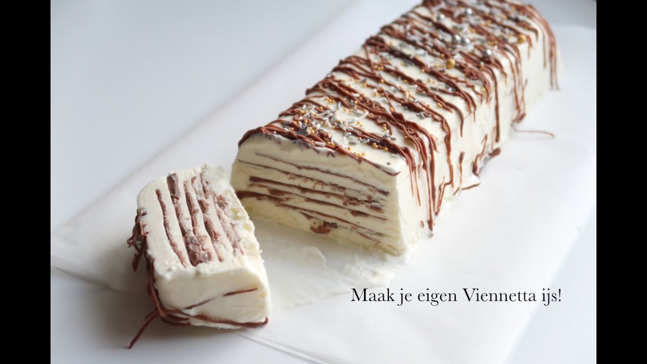 RECEPT | Hoe maak je Viennetta ijs? - YouTube