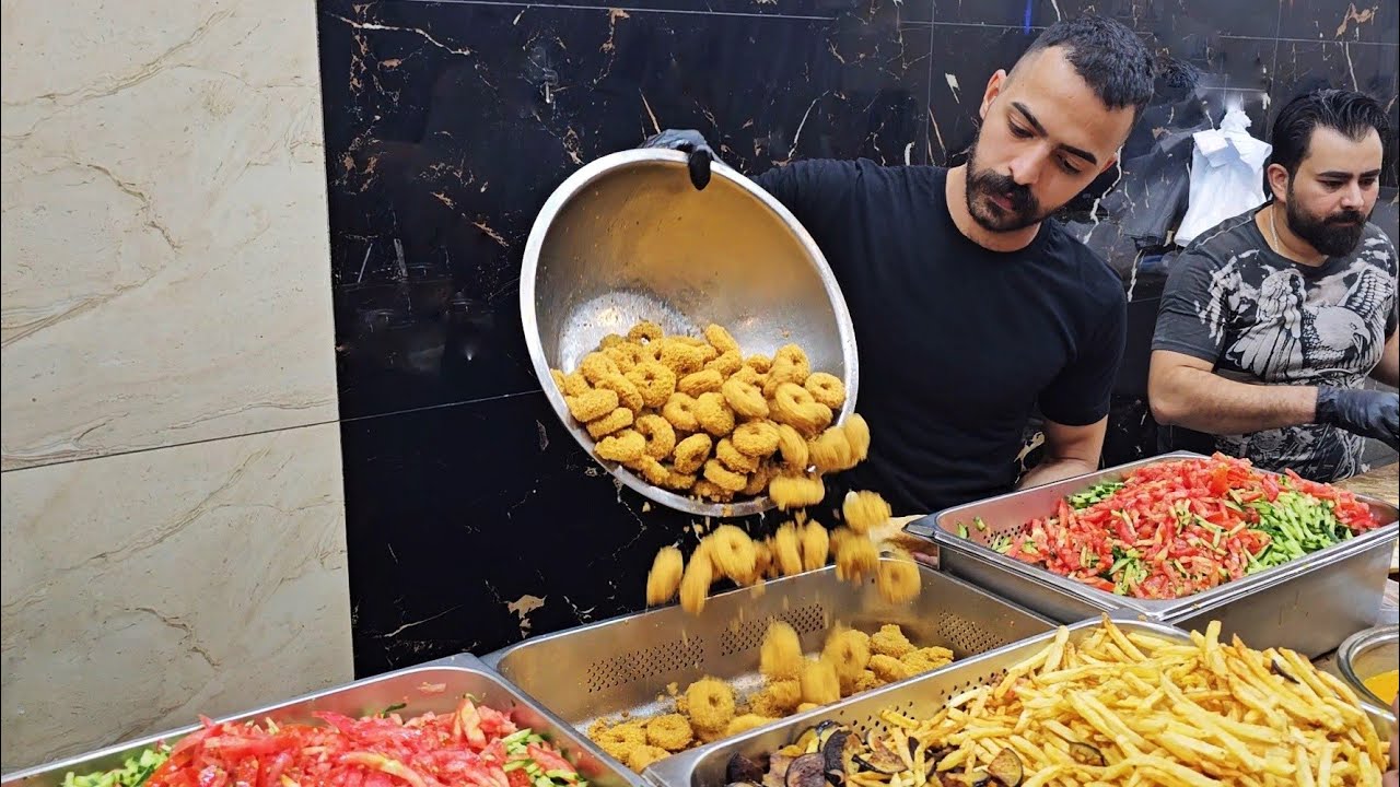 Iraqi Falafel From Baghdad | Iraqi Street Food - YouTube