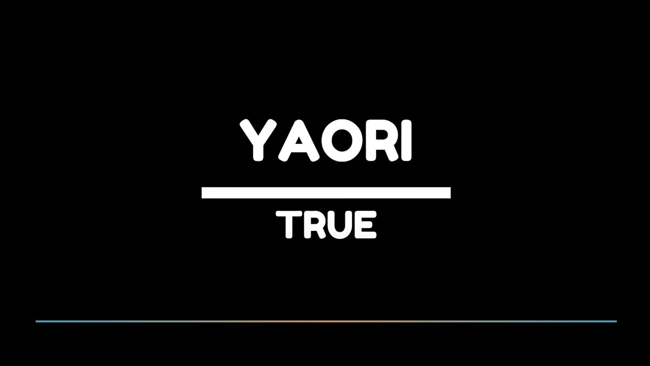 True - Yoari (Lirik) Ost My Demon // Tell me the truth This is the end ...