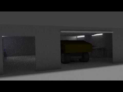 Garage Door - Blender Animation - YouTube