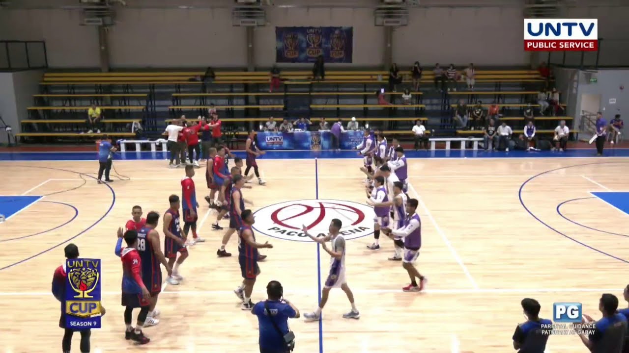 Judiciary vs PNP | Sportsmanship Handshake and Jump Ball Ceremony ...