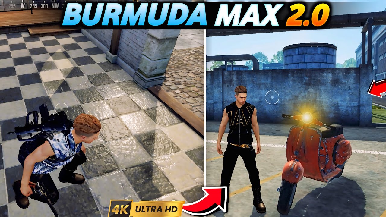 New Map Bermuda Max 2.0 Play 😲 Ultra 4K Graphics | Free Fire Max 2.0 ...