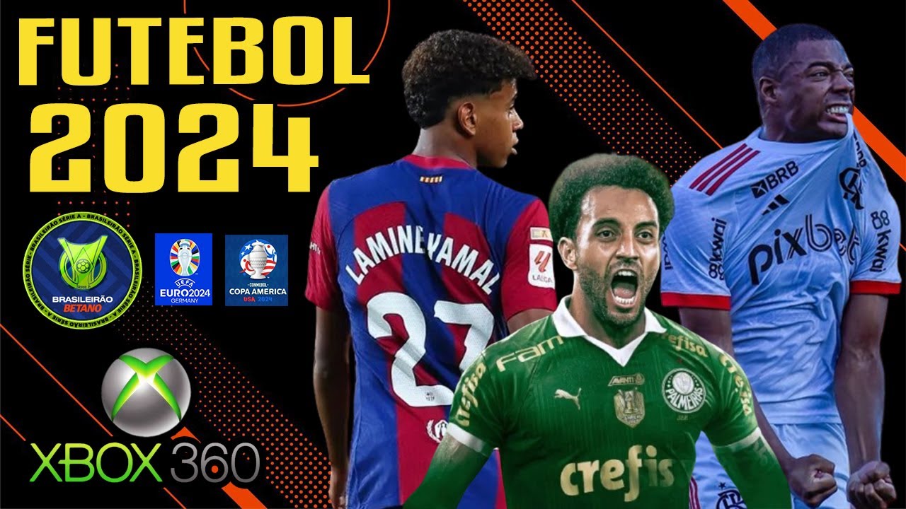 SAIU PATCH SUPER ATUALIZADO 2024 - EFOOTBALL XBOX 360 - MAIS COMPLETO ...