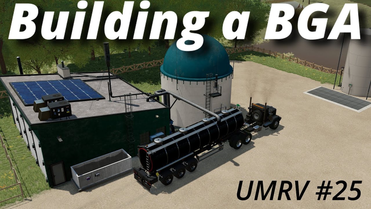 FS22 UMRV by DJ Modding Episode 25 - Building a BGA😍 - YouTube
