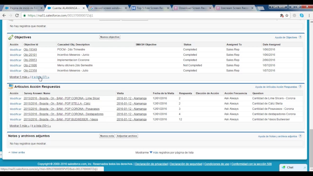 Video Salesforce objetivos - YouTube