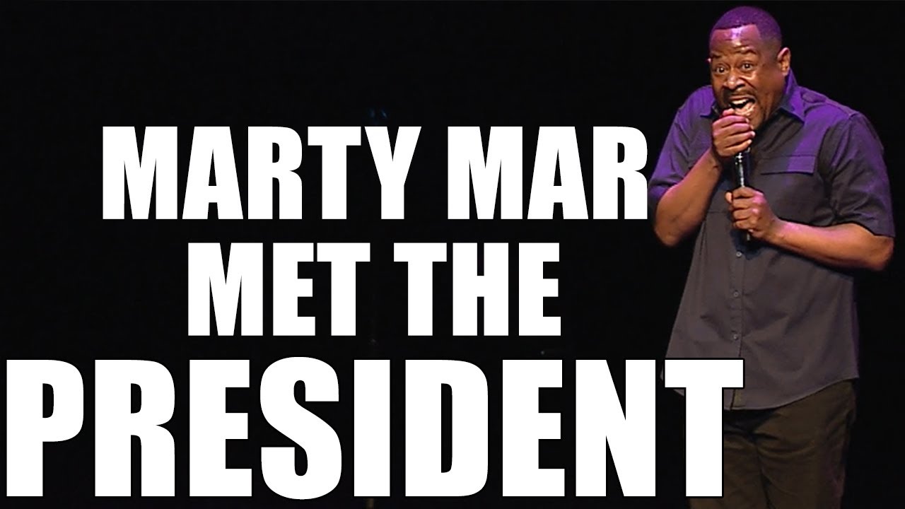 Martin Lawrence | Marty Mar Met the President - YouTube