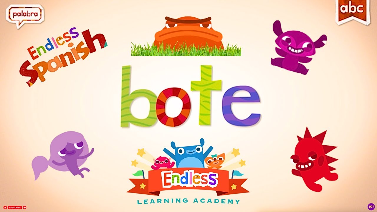 🏴‍☠️ Ahoy, Tiny Explorers | Endless Alphabet ABC Spanish 🛟 | "BOTE ...