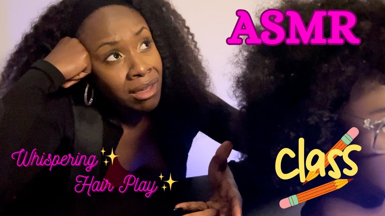 ASMR | The REBEL😈 Plays With Your Hair In The Back Of Class| Roleplay💤 ...