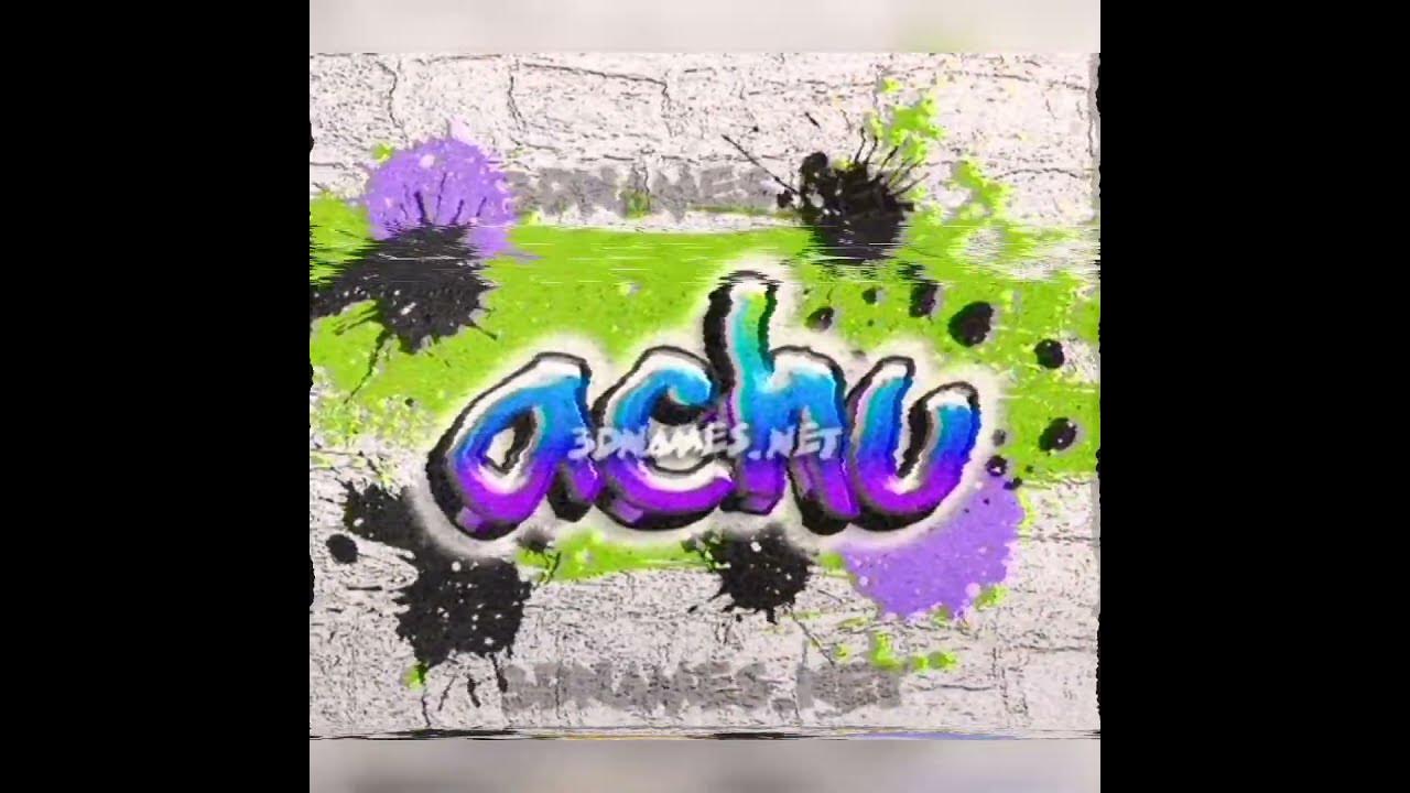 logo Achu name - YouTube