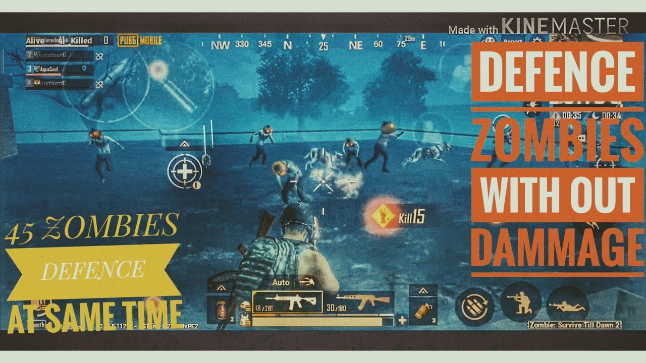 MORTAL DEFENCE 55 ZOMBIES AT THE SAME TIME WITH GETTING DAMAGE | MORTAL ...