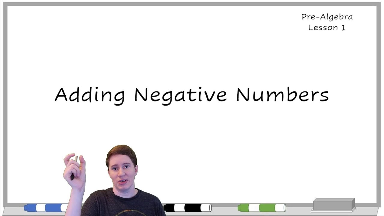 Pre-Algebra Math U See - Adding Negative Numbers - Lesson 1 - YouTube