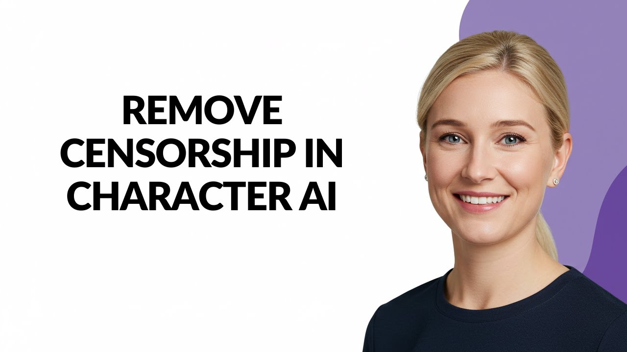 REMOVE CENSORSHIP IN CHARACTER AI - Julia'sTutorials - YouTube