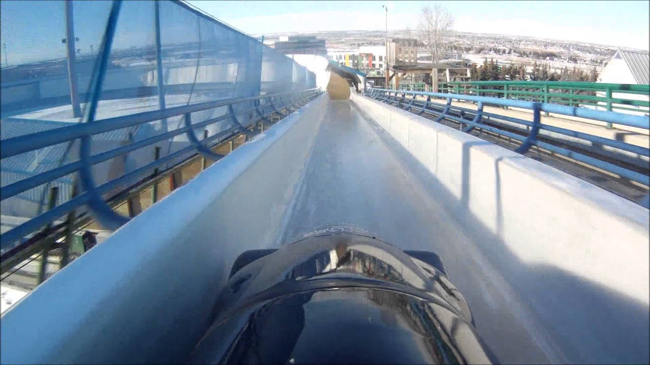 bobsled ride at cop - YouTube