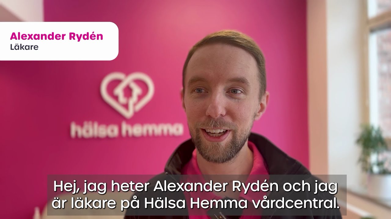 Att jobba som läkare på Hälsa Hemma – Alexander - YouTube