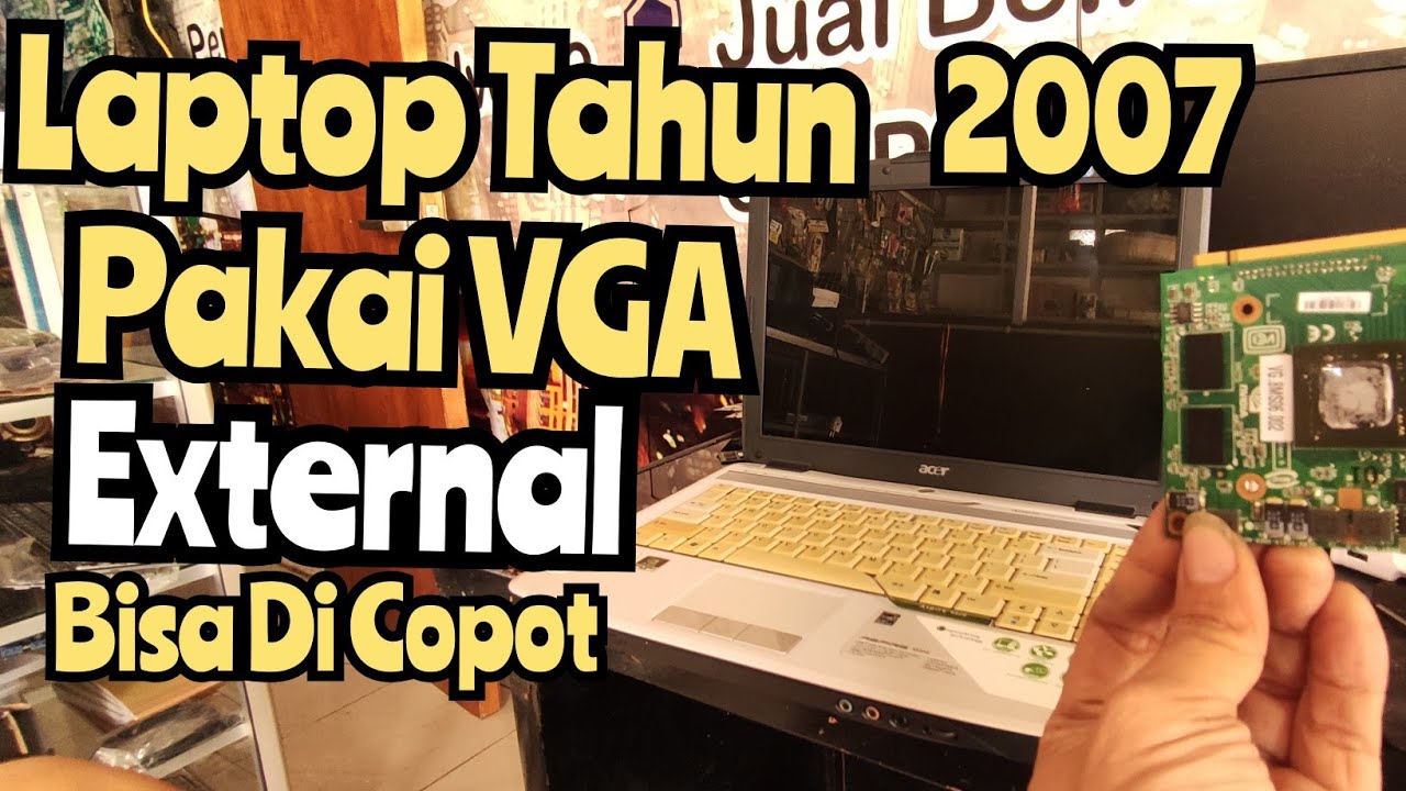 Laptop Acer 4720 Tipe Lama Ber VGA External Bisa Upgrade - YouTube