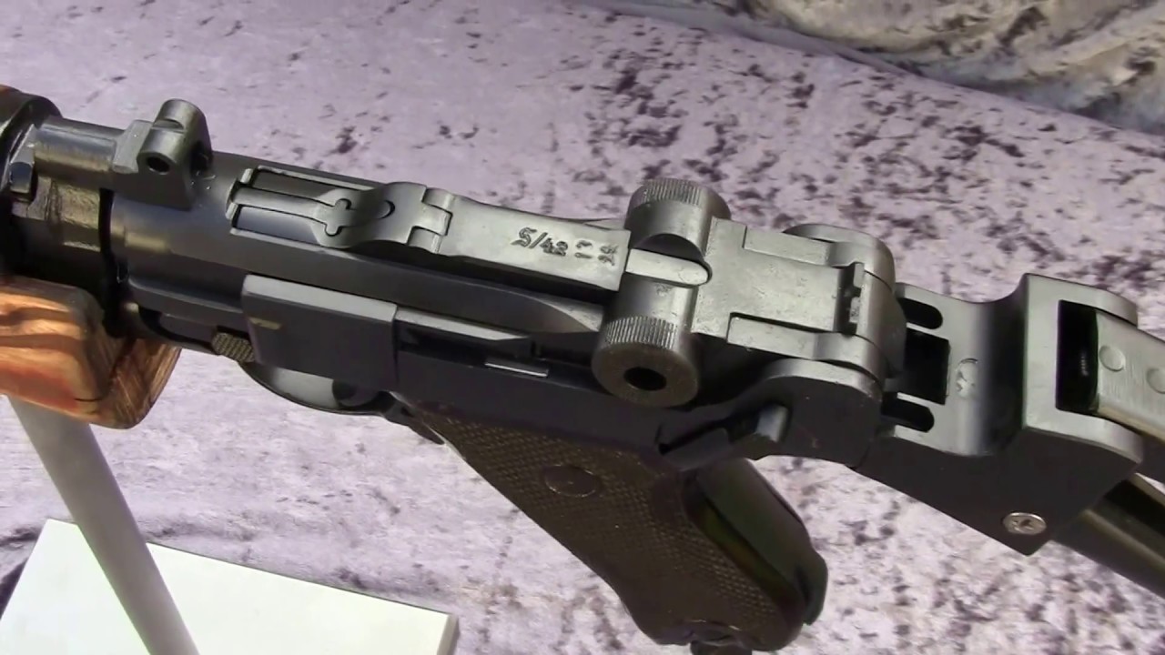 The Finished Luger AK 74 Adaptation www.waffen-werle.de - YouTube