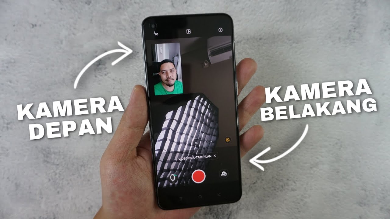 Cara Rekam Video 2 Kamera Sekaligus Di Android Tanpa Aplikasi - YouTube