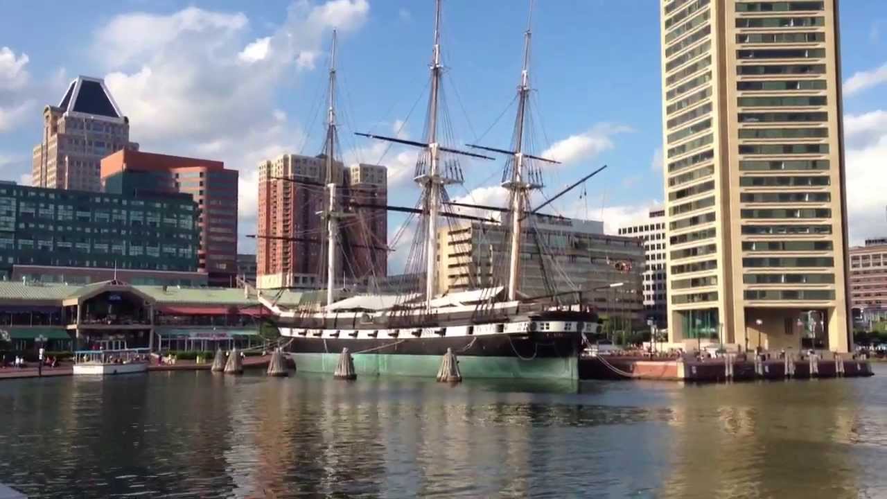USS Constellation Baltimore Inner Harbor Things To Do - YouTube