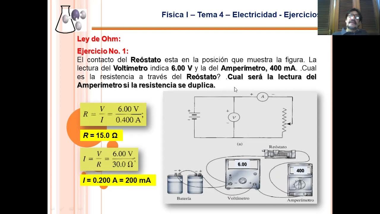 Tema 4 - Física de Electricidad - Ejercicios Resueltos - Vídeo Conferencia -ZOOM - 28/07/2021 ...