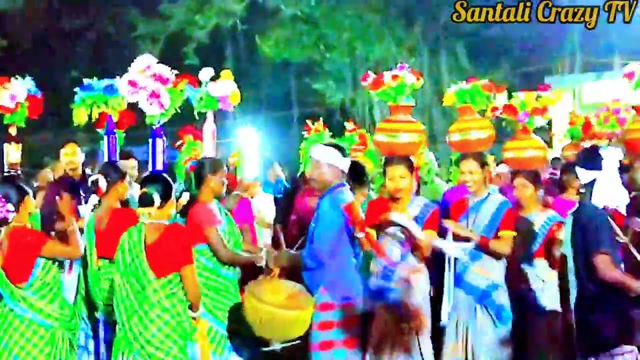Santali Traditional Dance Compition_4K Full video song dance _Alal ...