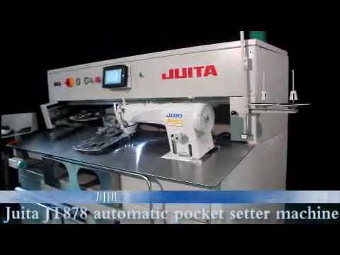 Juita automatic pocket setter machine,makes your work faster and faster ...