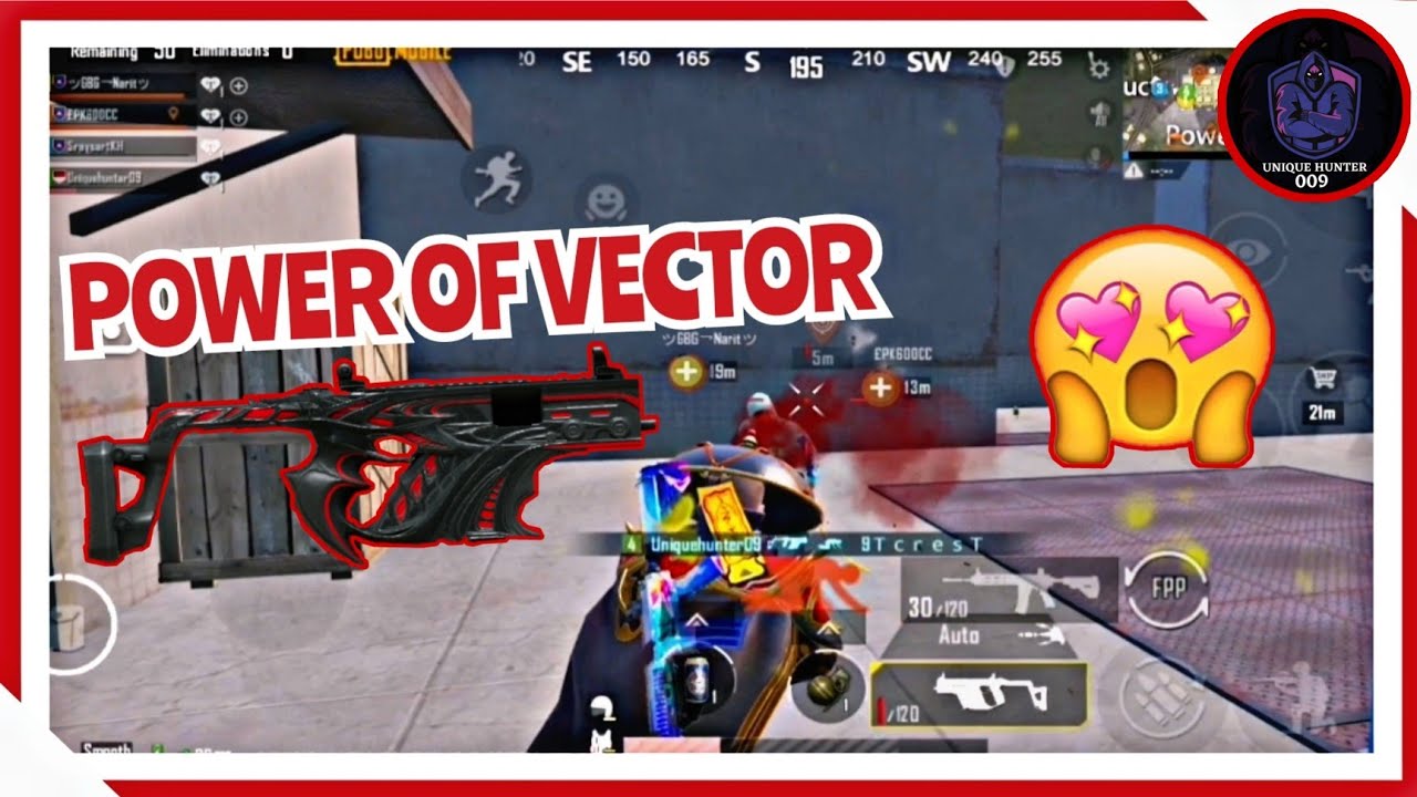 POWER OF VECTOR IN PUBG MOBILE / BGMI | NEW LIVIK GAMEPLAY WITH VECTOR ...