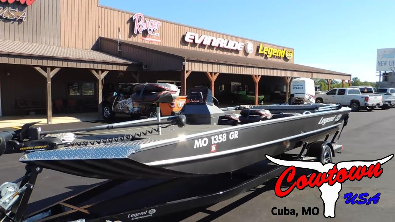 2021 Legend SS 19x60V with 200HP Evinrude Jet Engine - YouTube