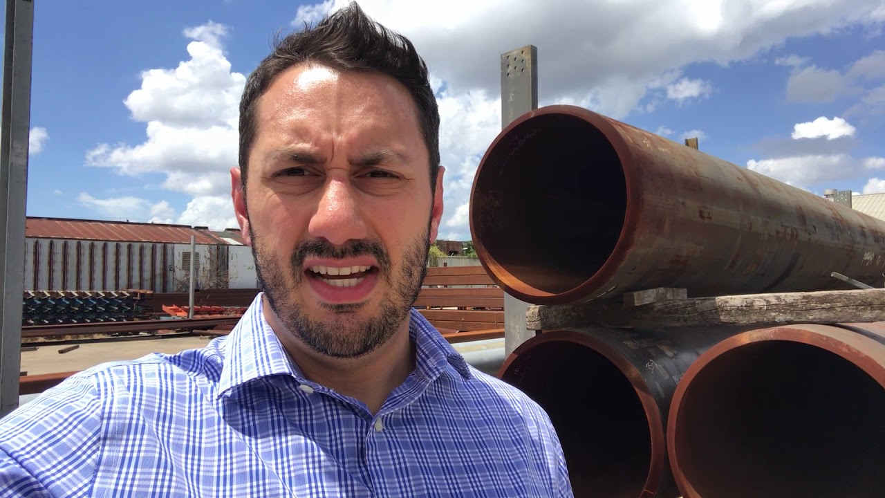 Crazy Pipe Deal - Texas Iron and Metal - YouTube