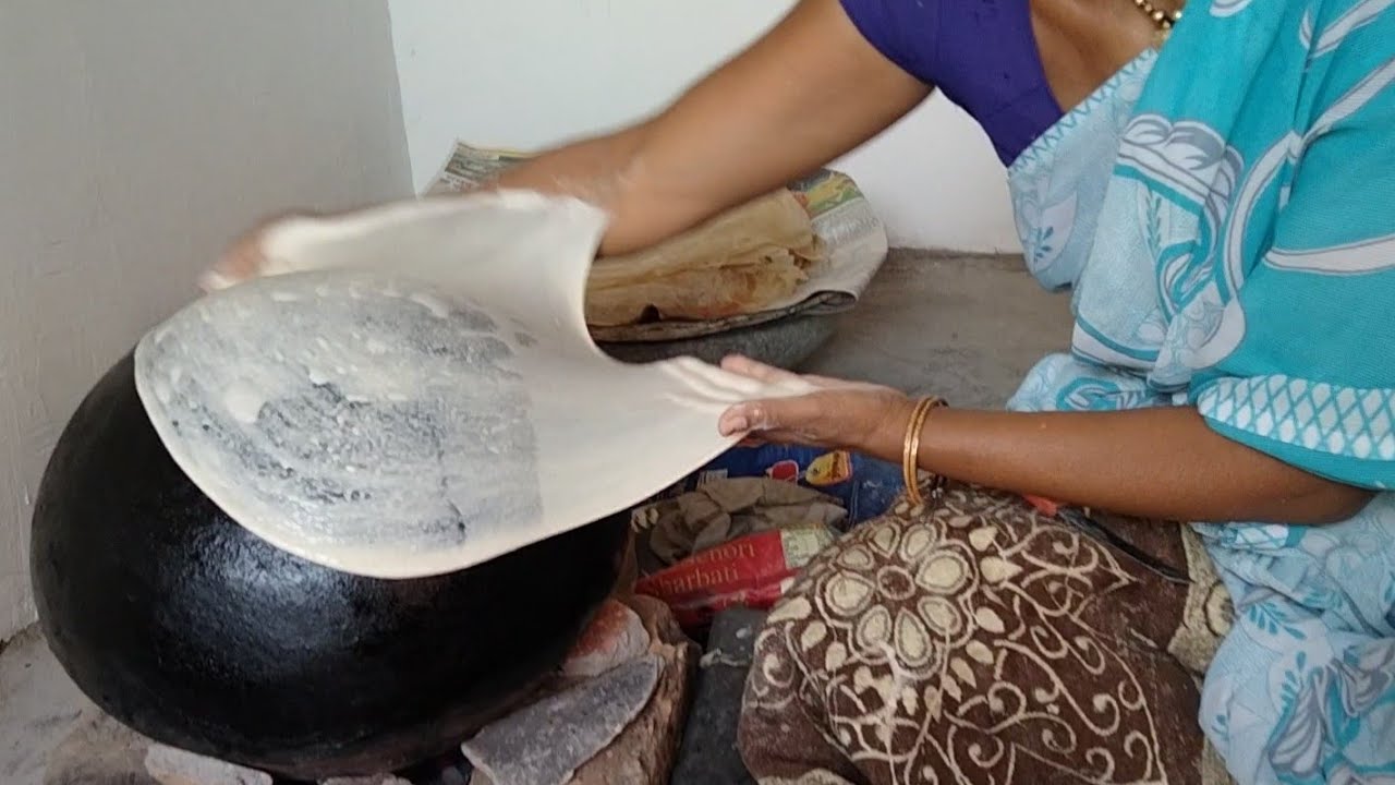 मटका रोटी। lambi matka roti । Slimy dough bread Street food of nagpur ...