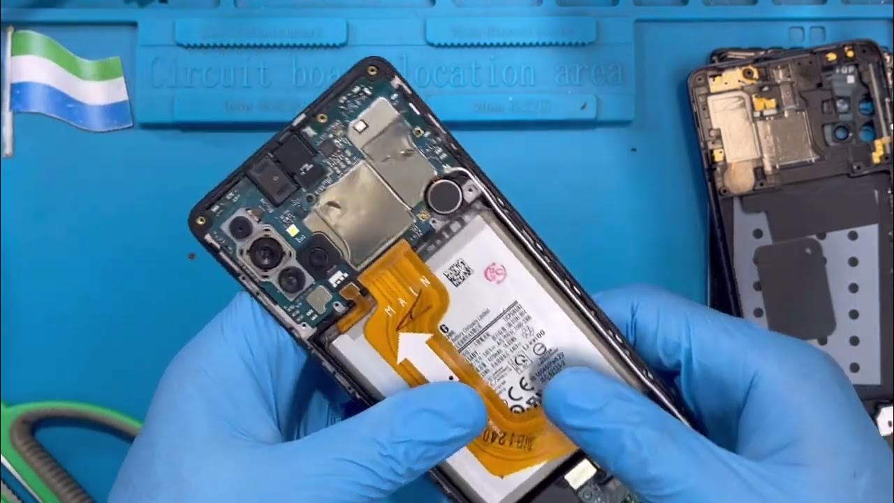 Samsung A71 Battery Replacement - YouTube