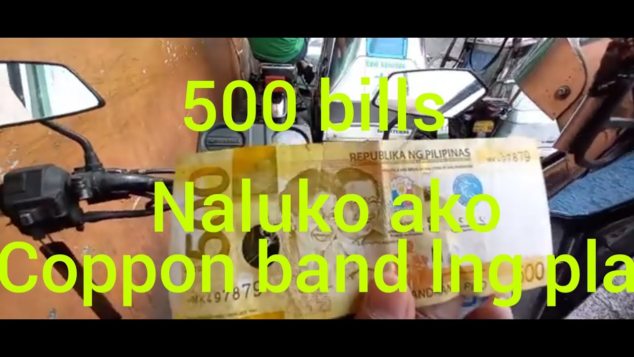 beware Fake 500 pesos bill binayaran aq ng pasahero.. - YouTube