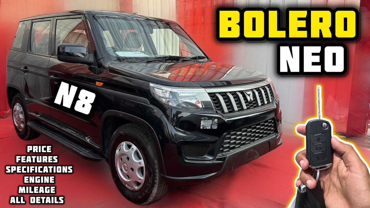 Mahindra Bolero Neo N8 Variant Full Review Price, Features, & All ...