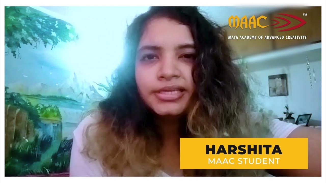 From a beginner to a Creative Designer: Harshita’s experience as a MAAC student is worth the ...