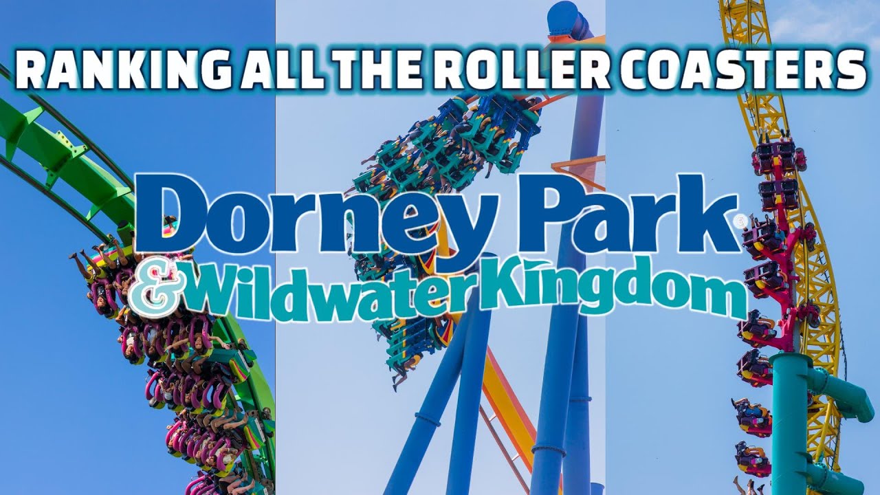 Ranking All The Roller Coasters At Dorney Park - YouTube