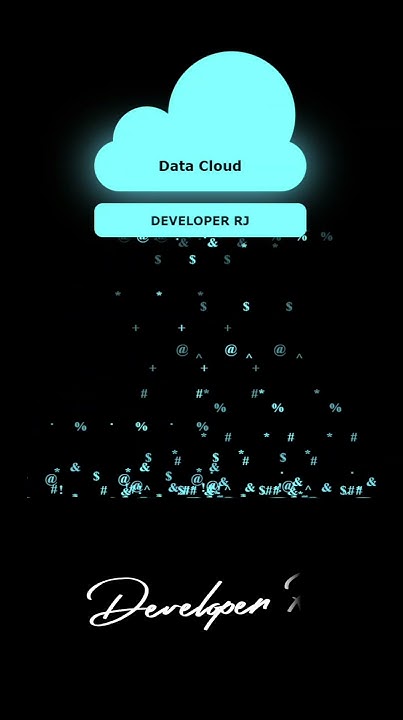 Data Rain Cloud | HTML, CSS, JavaScript | Day 17 | 50 Days 50 Projects Challenge | Developer Rj ...