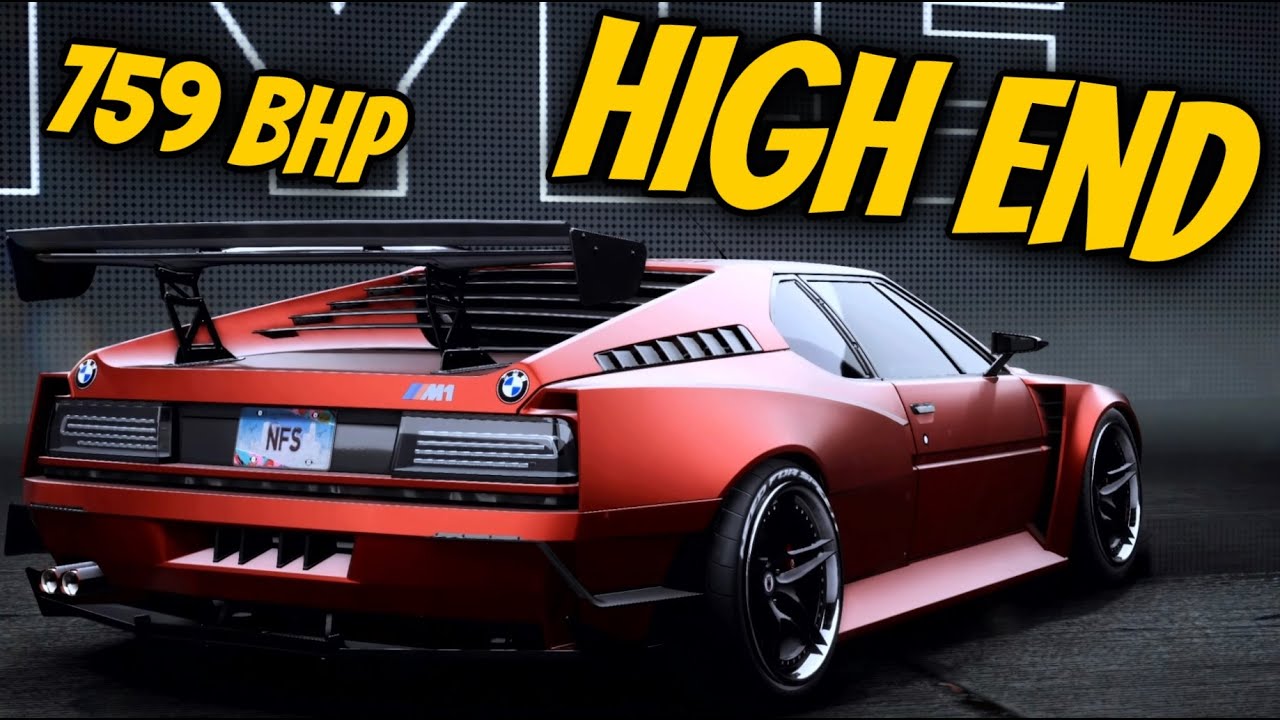 Need for Speed UNBOUND - High End BMW M1 1981 Customization / 759 BHP ...