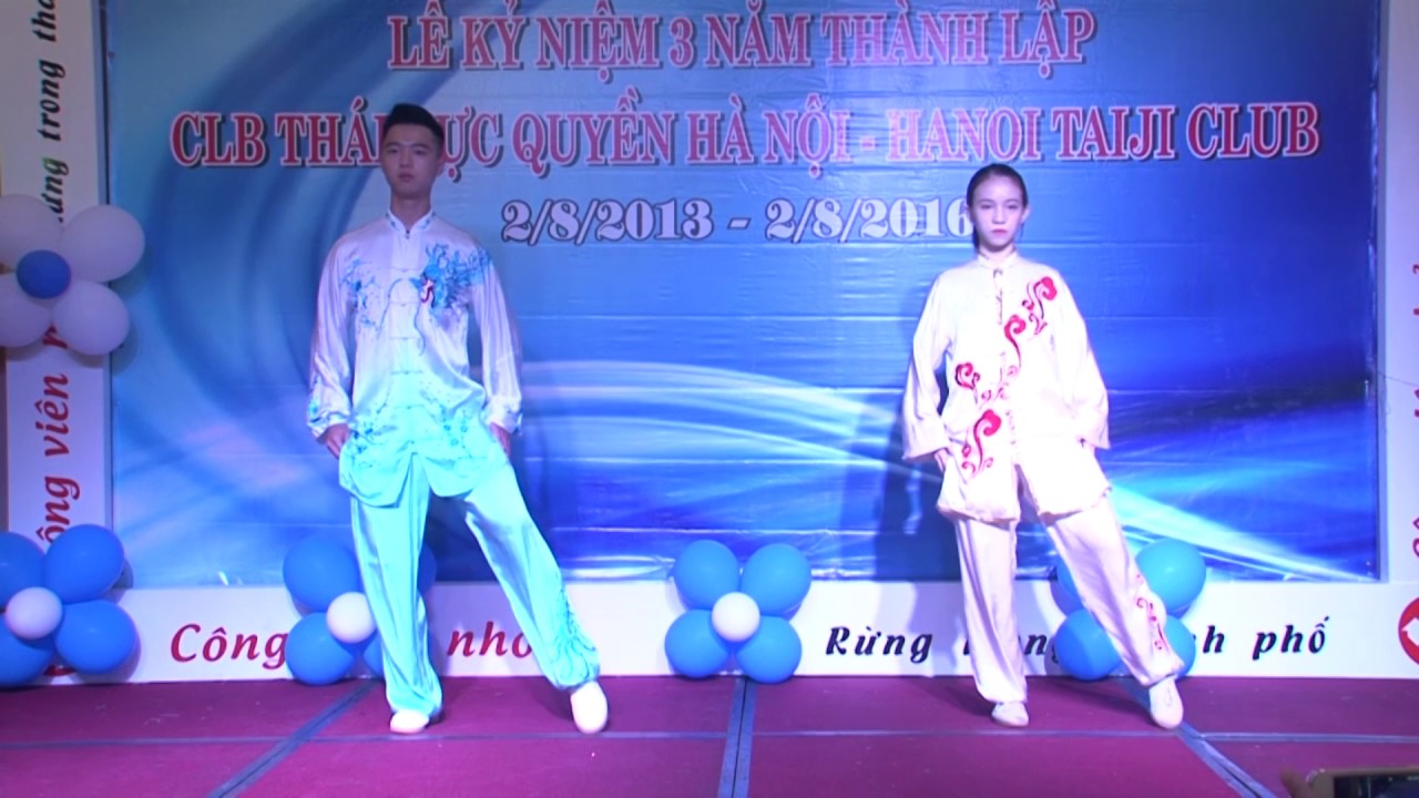 HANOI TAIJI CLUB - Tiệc kỷ niệm 3 năm thành lập - YouTube