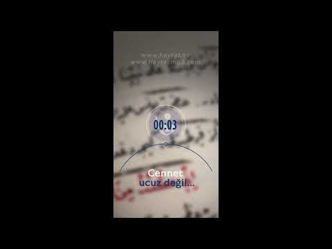 Cennet ucuz değil... (MOBİL VİDEO)