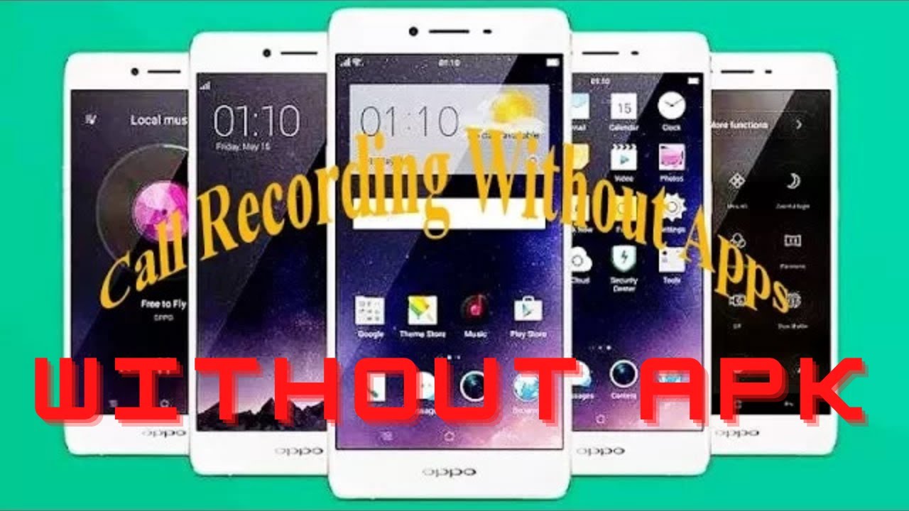 How to set auto call recording in OPPO phones | Auto call record ...