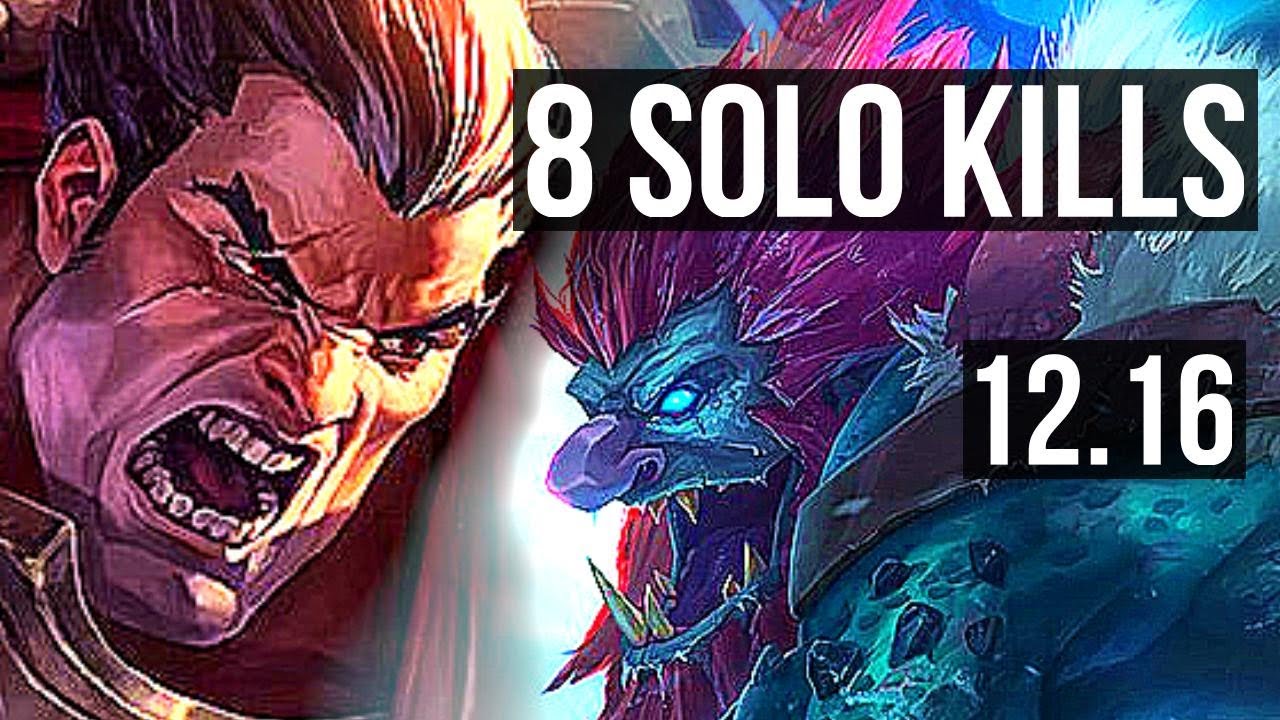 Darius Vs Trundle Top 71 Winrate 8 Solo Kills Euw Master 12