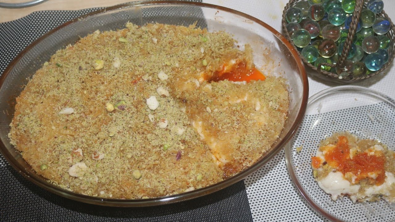 CREAM CHEESE KUNAFA|| ARABIAN DESSERT ||EID SPECIAL RECIPEll FOODITUDE ...