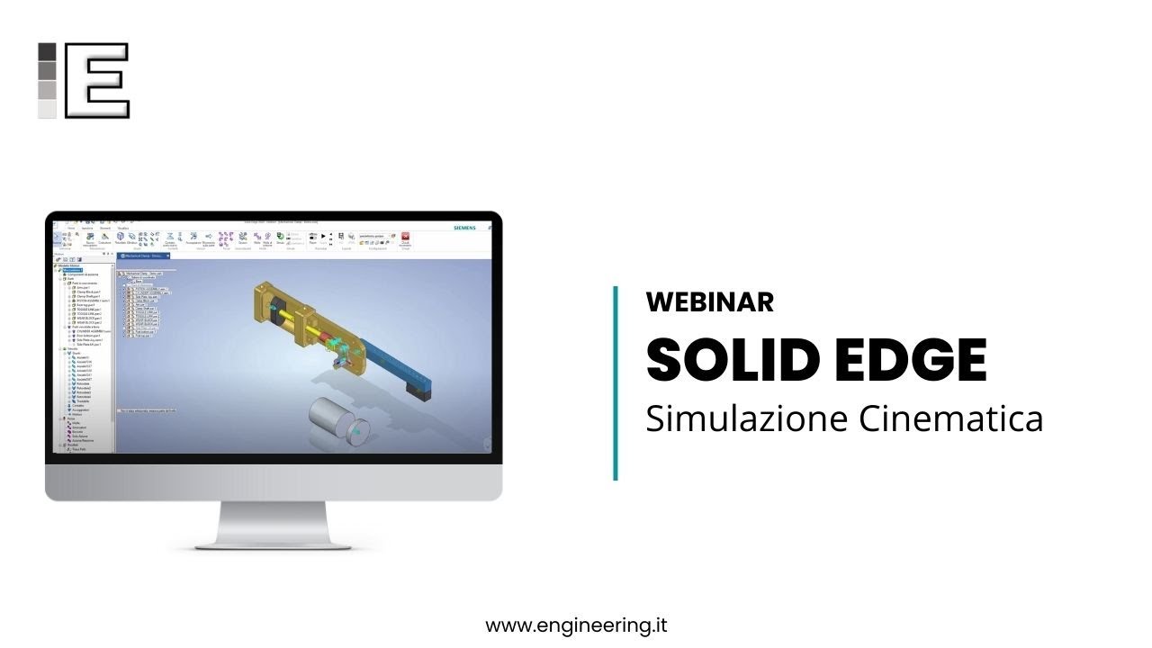 Webinar | Solid Edge | Simulazione Cinematica - YouTube