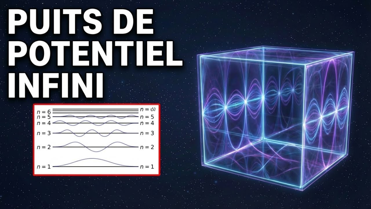 Mécanique quantique : puits de potentiel infini - YouTube