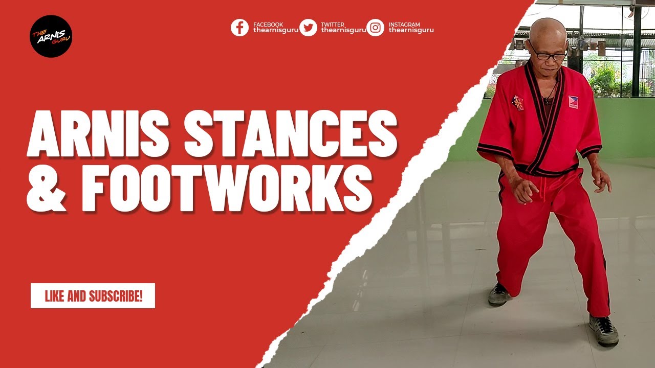 Arnis Stances & Footworks with GM Rodel Dagooc | The Arnis Guru - YouTube