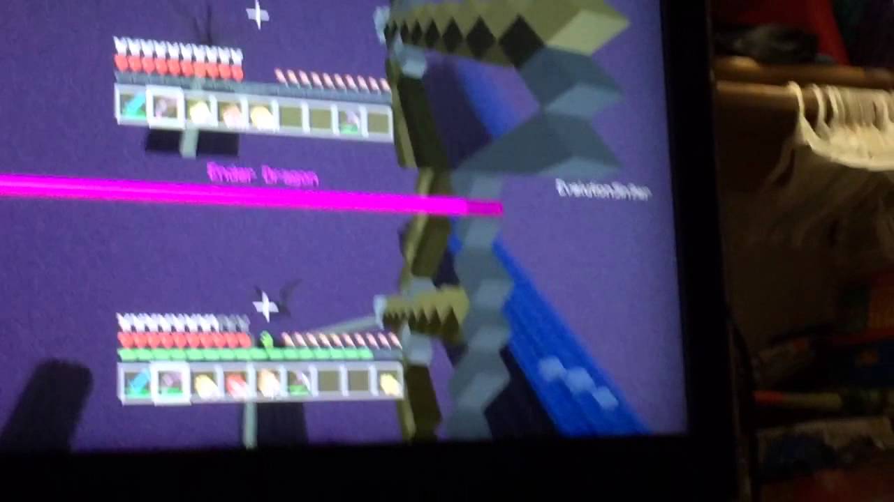 Minecraft: Ender Dragon's Death - YouTube