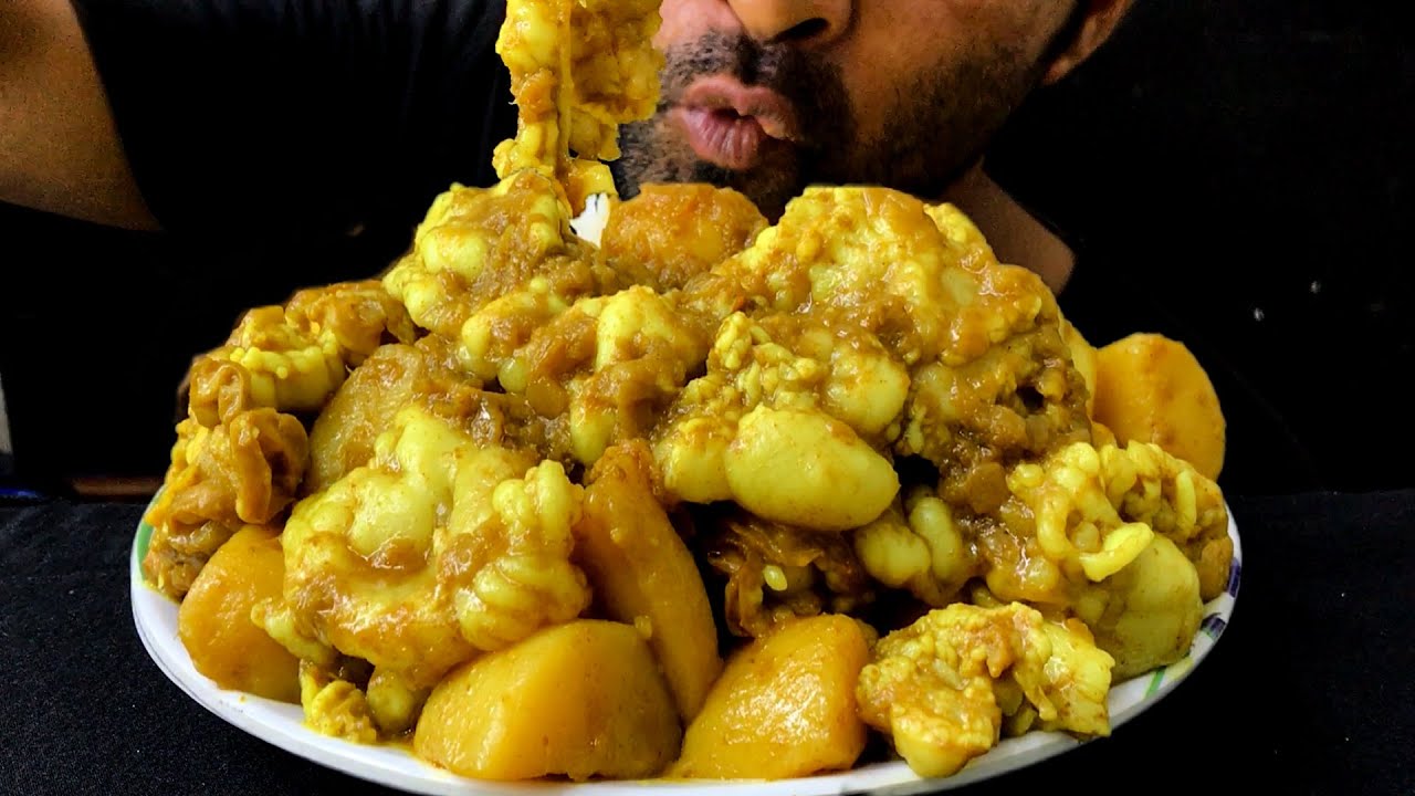 HUGE MUTTON FAT CURRY | MOST OILY MUTTON CURRY | HABBY OILY MUTTON FAT ...