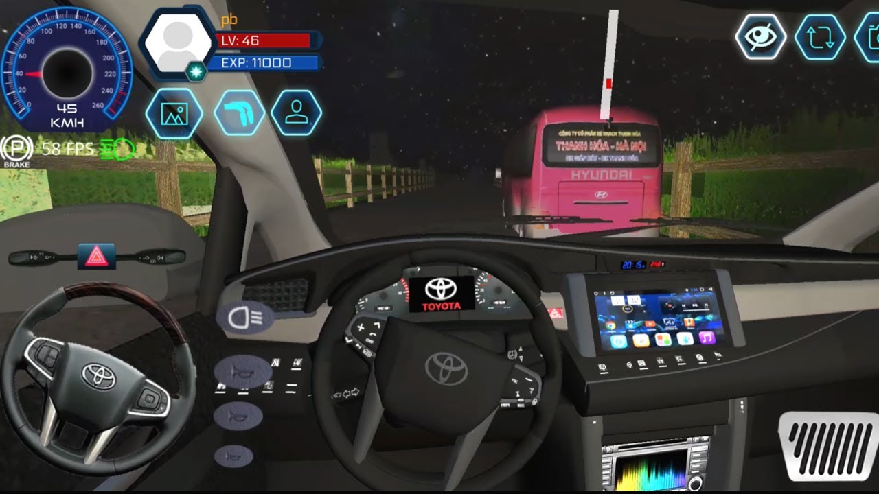 Toyota Car 🚘 Driving At Night ! Car Simulator Vietnam Gameplay #13 ...