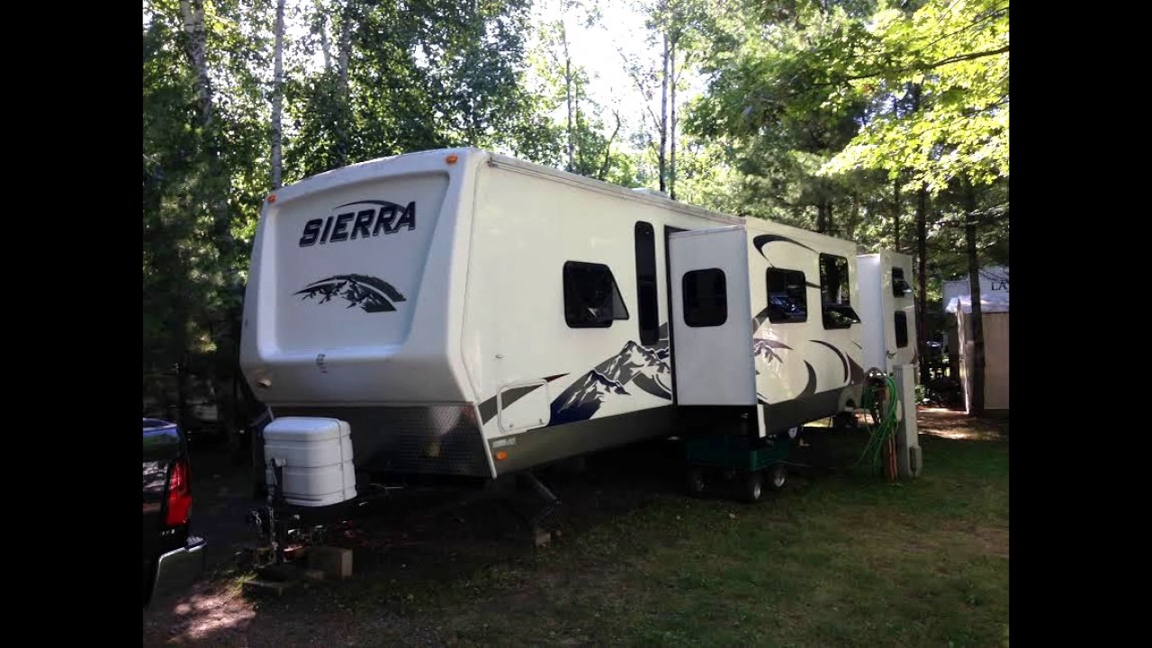 38 FOOT 2008 Forest River Sierra M-351BHT Travel Trailer in EXCELLENT ...