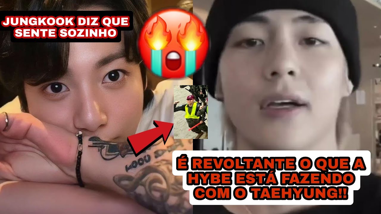 O MAIS TRISTE ACONTECEU, ARMYS! JK ESTÁ SOZINHO + A HYBE NÃO ESTÁ DANDO OS DEVIDOS CRÉDITOS DO ...